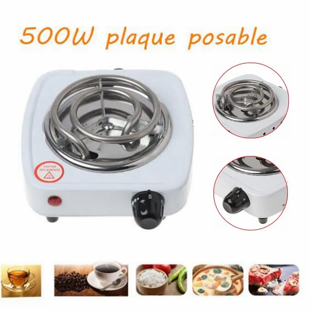500W-Electric-Iron-Stove-Hot-Plate-Heater-Hotplate-Household-Cooking ...