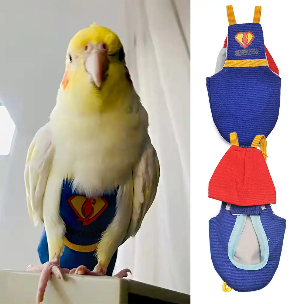 Parrot-Diaper-Cute-Bird-Physiological-Diaper-Cockatiel-Pigeons-Small ...