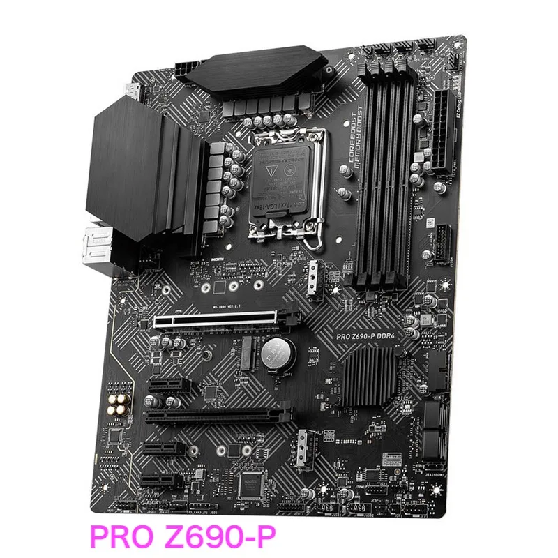 MSI PRO Z690-P DDR4 Motherboard Support 12th Generation CPU LGA 1700 ...