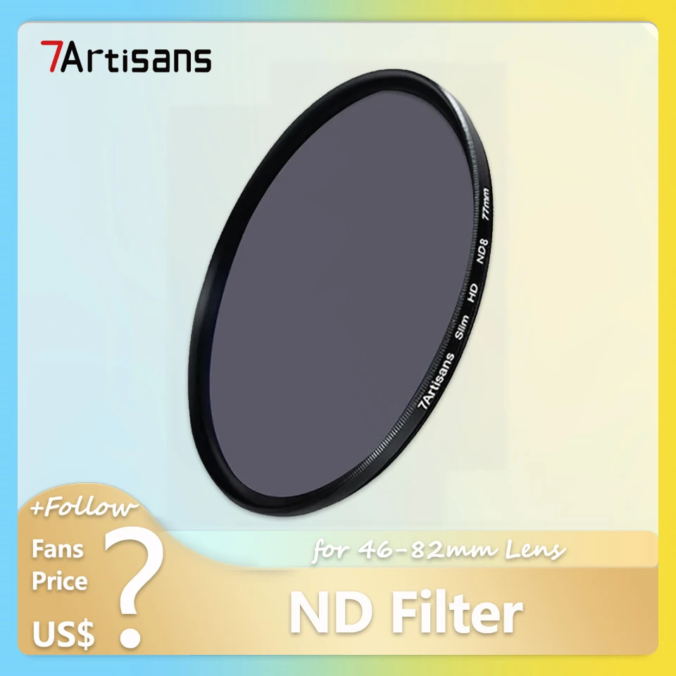 7artisans-ND8-ND64-ND1000-Filter-for-Camera-Photography-Accessories ...