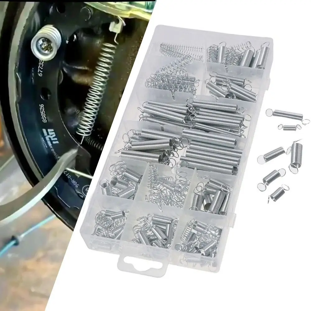 200PCS Mixed Size Compression Spring Kit Boxed Stainless Steel ...
