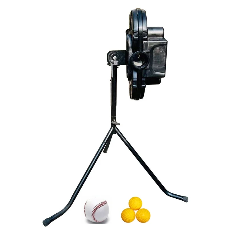 Adjustable Double Flywheel Baseball Pitching Machine Pitching Catch ...
