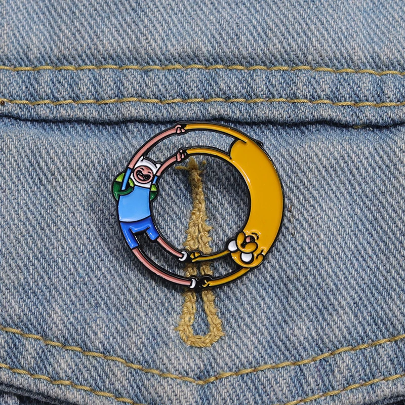Anime-Characters-Enamel-Pins-Custom-Circle-Winding-Brooches-Lapel ...