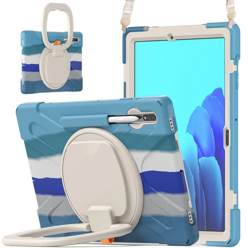 For-Samsung-Tab-S7plus-Tablet-Case-12-4-Silicone-Shockproof-T970 ...