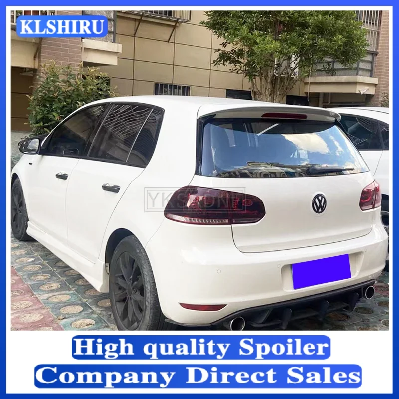 For-Volkswagen-VW-Golf-6-2010-2011-2012-2013-ABS-Plastic-Rear-Trunk ...