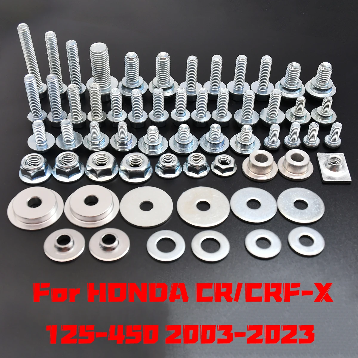 Motorcycle-Hardware-Bolt-Full-Plastics-Fastener-Kit-For-HONDA-CR125 ...