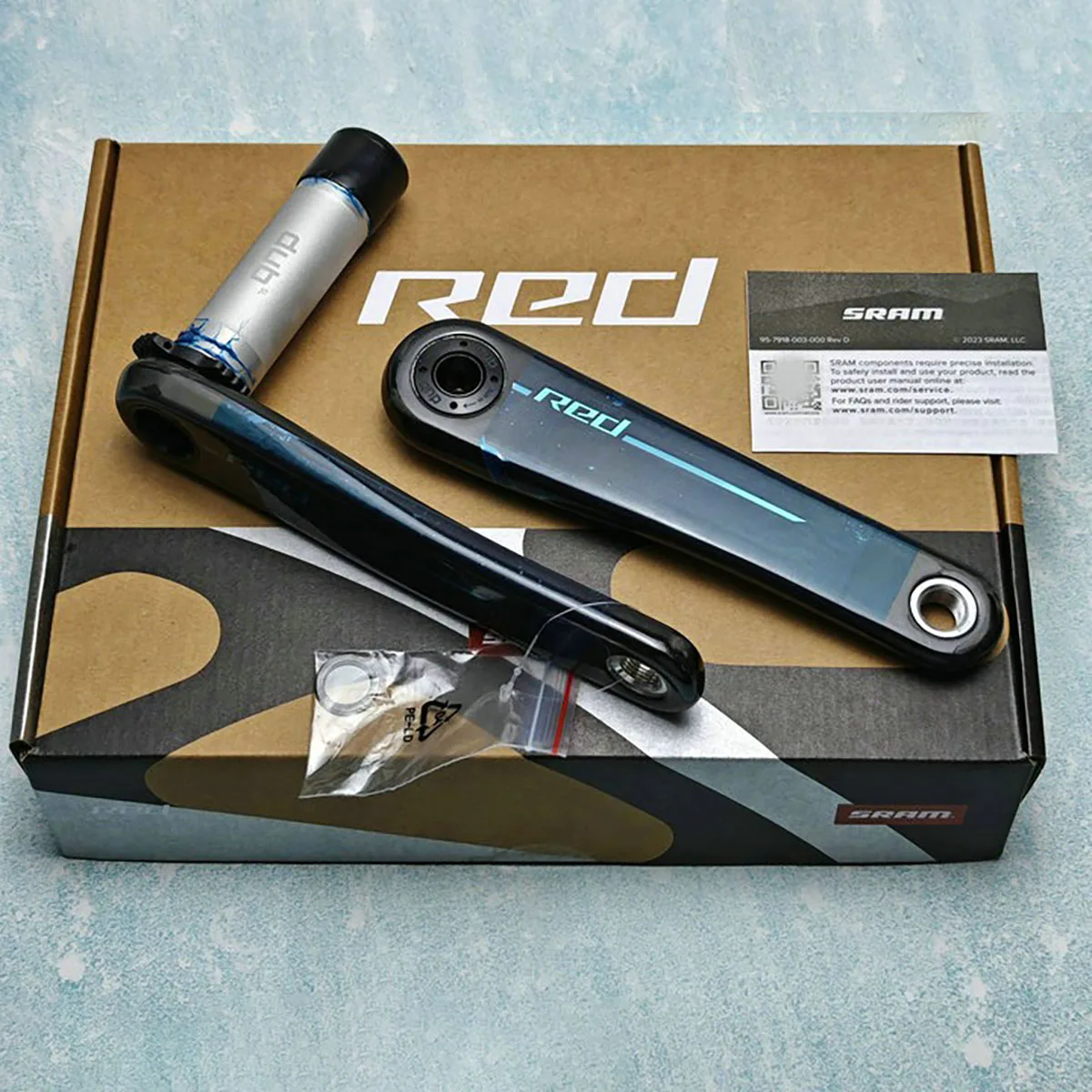 SRAM RED Crankset Assembly for All SRAM Road Bikes DUB BBs Compatible 8 ...