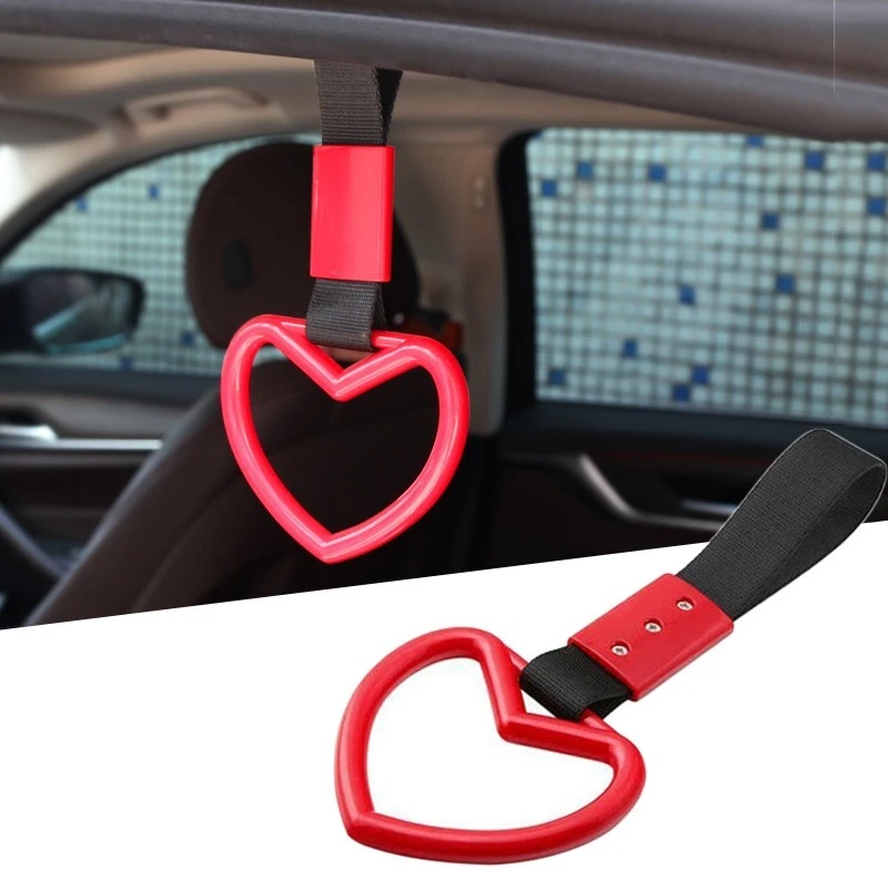 Car Rear Bumper Warning Heart Pendant Car Styling Jdm Bus Handle ...