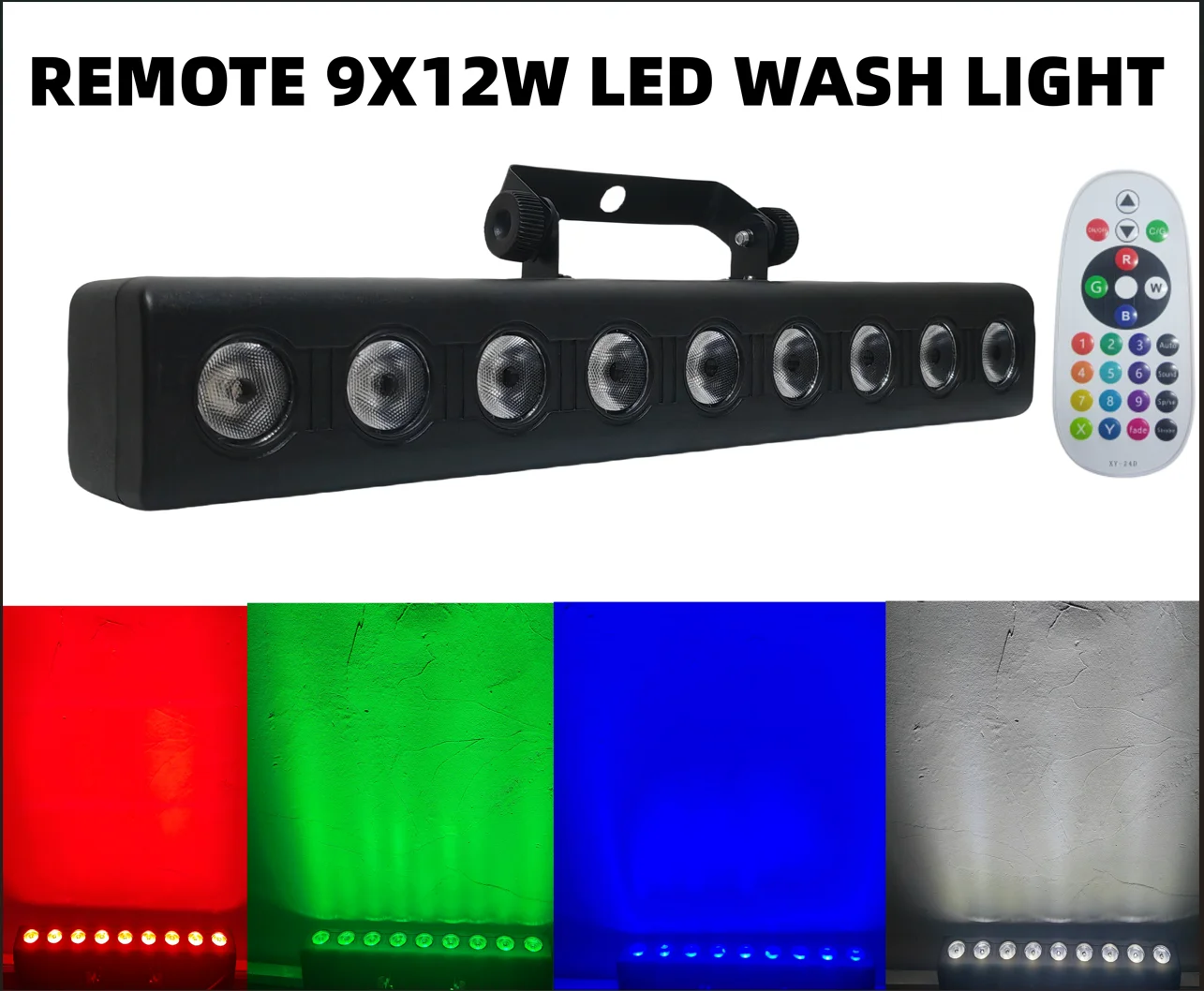 9X12W-Remote-LED-PAR-Light-disco-light-RGBW-par-4-IN-1-LED-wash-light ...