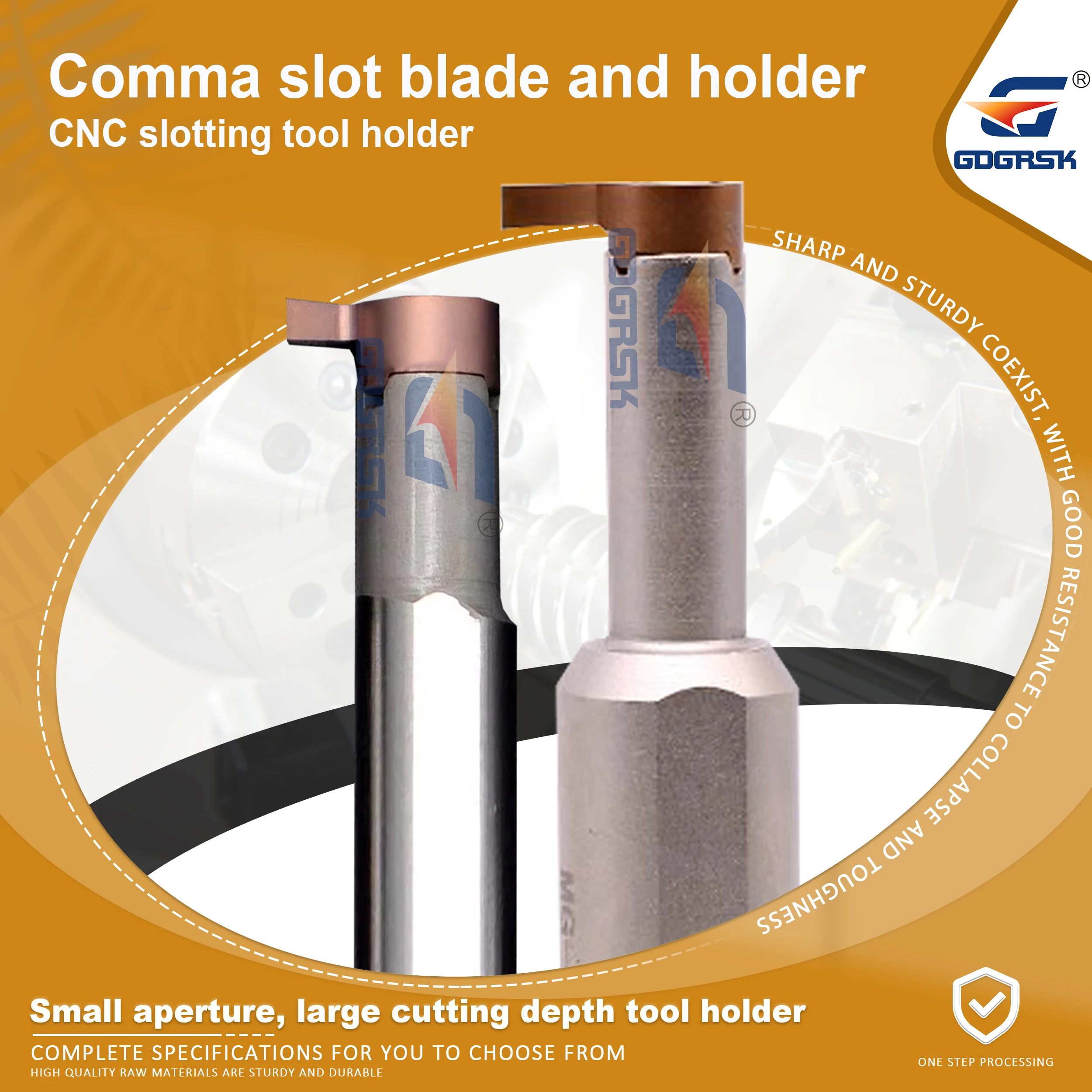 MG-H10K-MB09R MG-H20-35-11GR Antiseismic Comma Slot Knife Holder ...