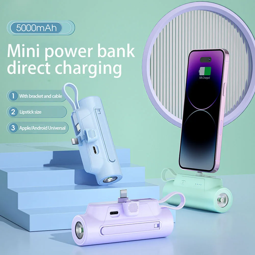 Multifunctional-Double-Plug-Small-Power-Banks-Fast-Chargers-Lightweight ...