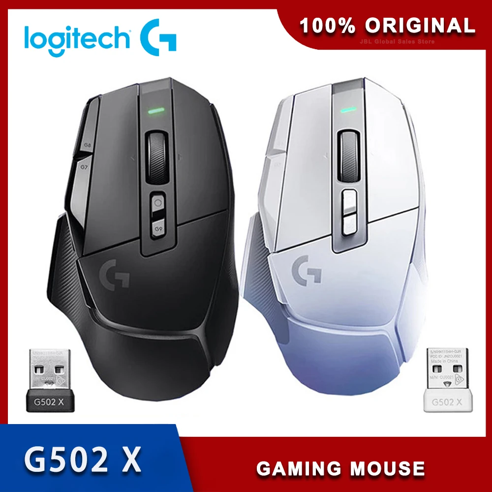 Logitech-G502-X-Wireless-Gaming-Mouse-G502X-LIGHTSPEED-25K-Hero-Optical ...