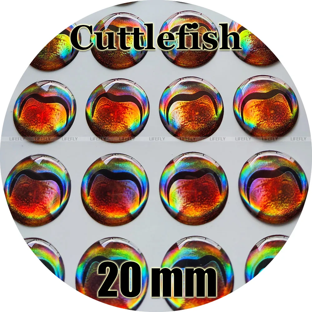 20mm-3D-Cuttlefish-100-Soft-Molded-3D-Holographic-Fish-Eyes-Fly-Tying ...