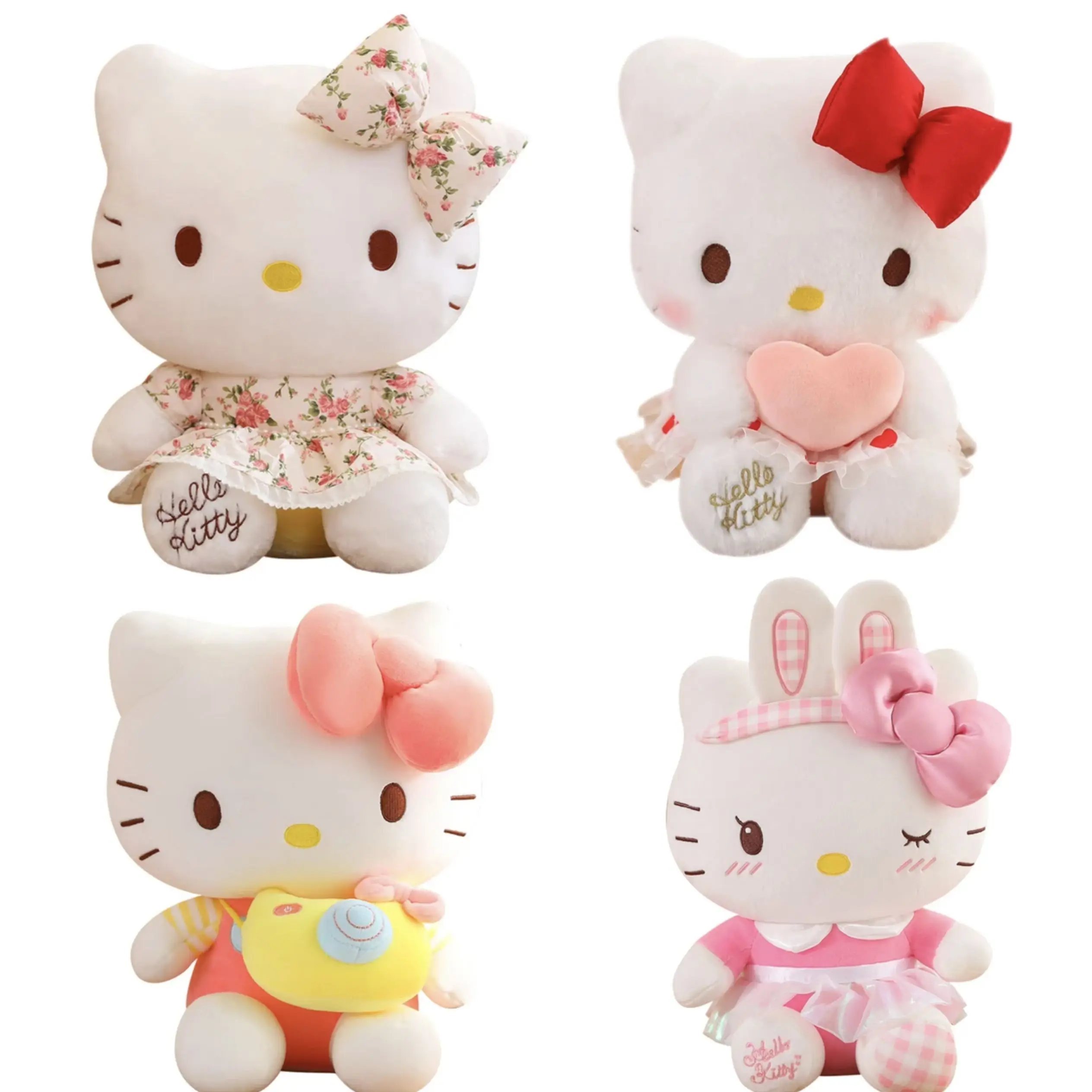 Sanrio Plush Hello Kitty Plush Toy Hello Kitty Stuffed Doll Anime ...