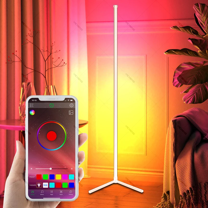 Tuya-RGB-Floor-Lamp180cm-White-Smart-APP-Remote-Control-Modern-Corner ...
