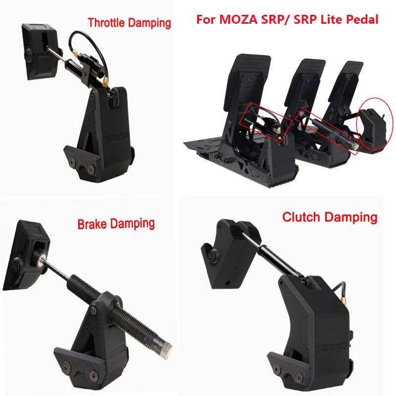 For-MOZA-SRP-Lite-SRP-Set-Throttle-Brake-Clutch-Pedal-Damping-Racing ...