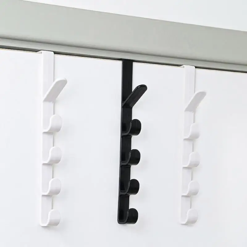 Bedroom-Door-Hanger-Clothes-Hanging-Rack-Over-The-Door-Plastic-Home ...