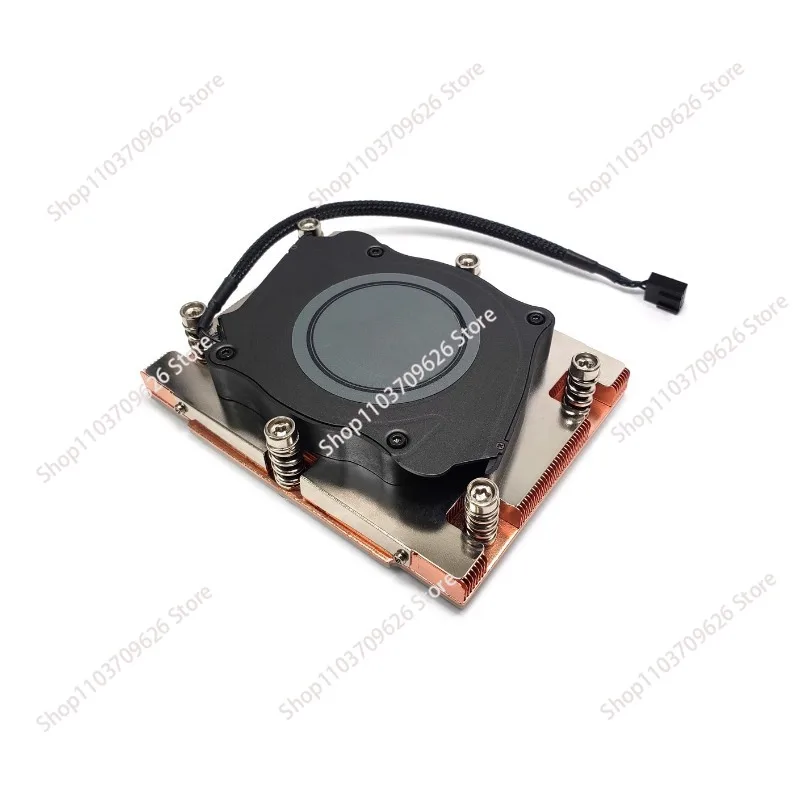 1U SP5 pure copper temperature plate server radiator CPU fan blower J5 ...