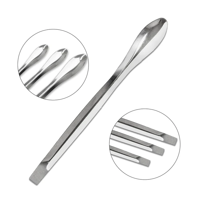 Laboratóriumi Spatula Rozsdamentes Acél 15 Db Kanál Mikro-Scoop Apró ...