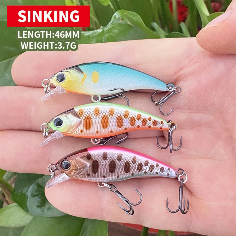 1Pcs-46mm-3-7g-Micro-Minnow-Lure-Pesca-Artificial-Trout-Carp-Fishing ...