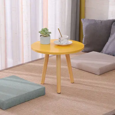 Round Set Coffee Tables Living Room Retractable White Marble Coffee ...