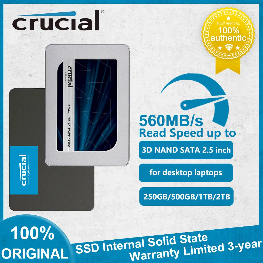 Nuovo-Crucial-MX500-BX500-SSD-unit-a-stato-solido-interna-250GB-500G ...