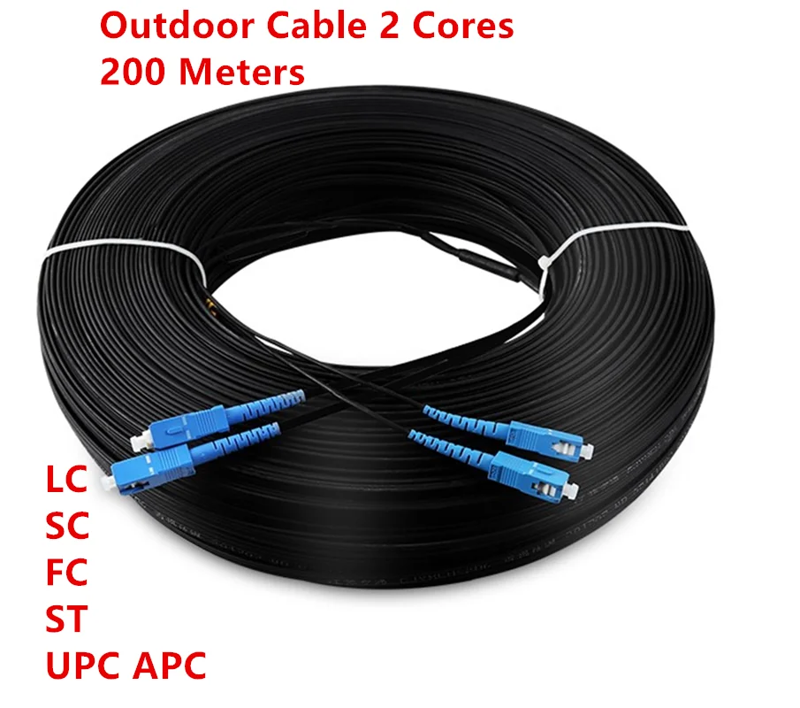Outdoor-Fiber-Optic-Drop-Cable-FTTH-3-Steel-2-Cores-Fiber-Optic ...