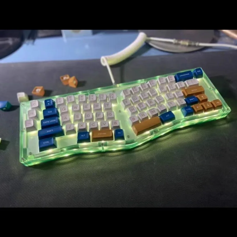 MiFuny-69key-Alice-Wired-Mechanical-Keyboard-Kit-Ergonomics-Custom ...