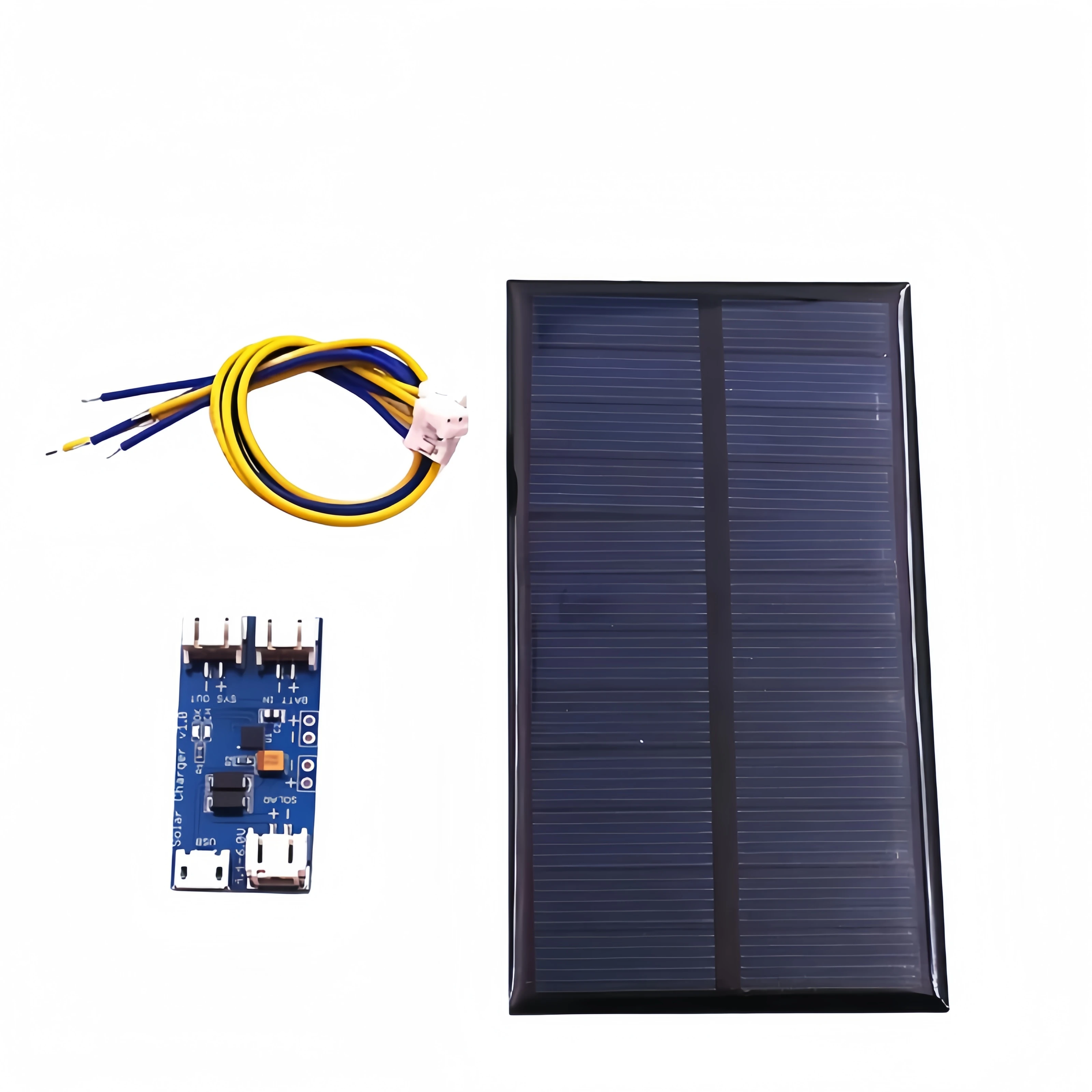 1PCS Mini Mono 110*60MM Solar Panel 5V 60MA for Mini solar panel ...