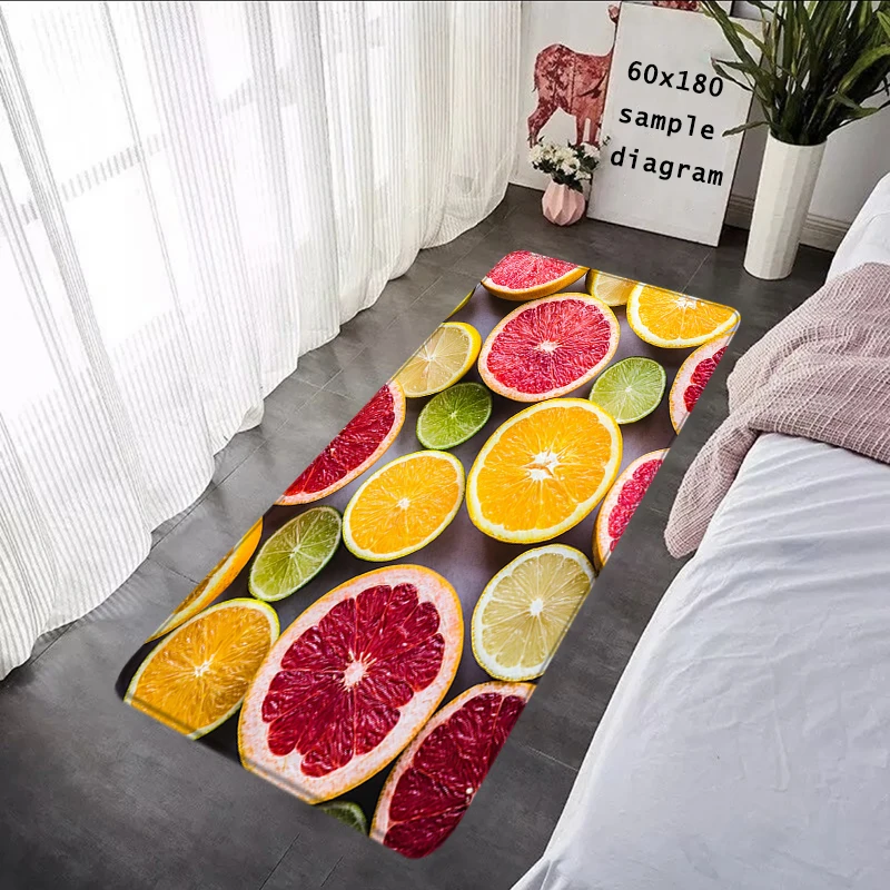 Room-Rugs-Foot-Carpets-Food-Condiment-Fresh-Fruit-Entrance-Doormat ...