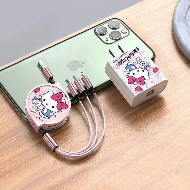 Hello Kitty Portable Phone Charger