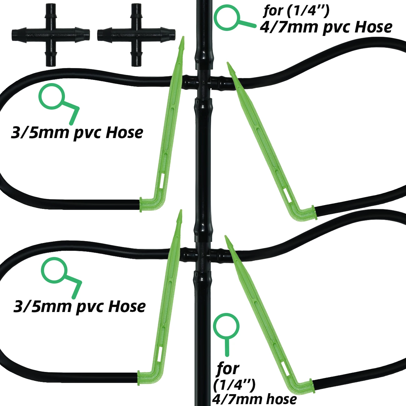 Diagrama De Riego Por Goteo De Pvc Para Tipos De Sistemas