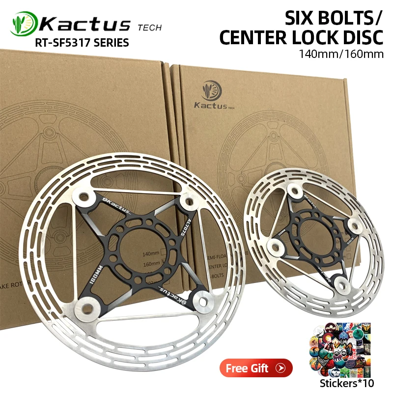 KACTUS Tech Ultra-light Bicycle Disc Brake Rotor 140/160mm Efficient ...