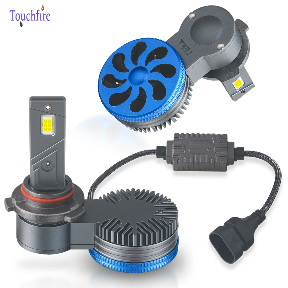 2PCS-H11-car-led-headlight-bulb-20000LM-CSP-3570-chip-9005-HB3-special ...