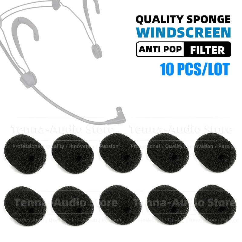 For Shure Beta 54 Beta54 Windscreen WBH54 Headset Earworn Microphone ...