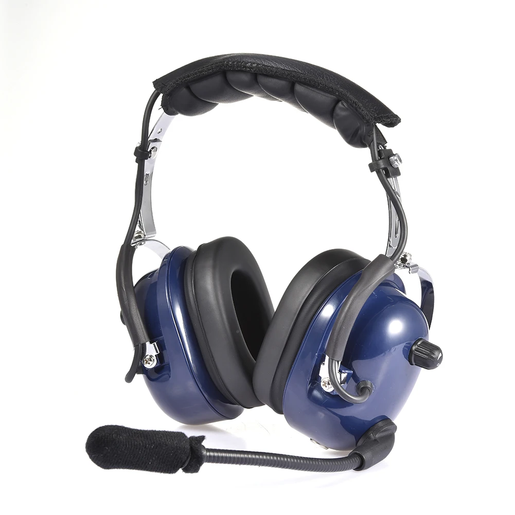 Aviation-Pilot-Headset-Wire-And-Wireless-Headphone-Noise-Reduction ...