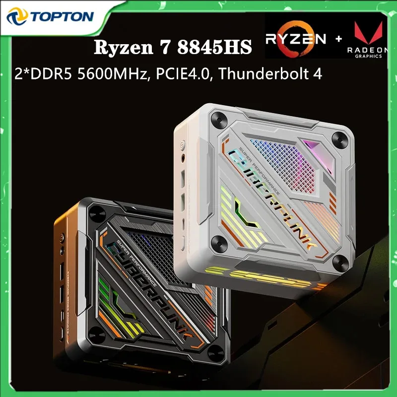Newest-AMD-Ryzen-7-8845HS-Cyberpunk-Mini-Computer-Gamer-Windows-11-DDR5 ...