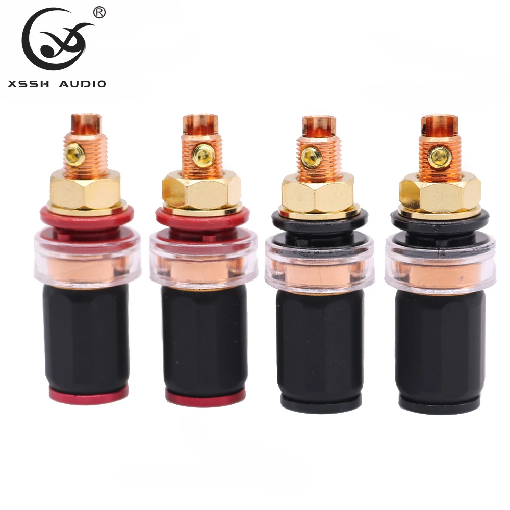 Conector de altavoz HIFI XSSH OEM Audio, conector hembra de cobre puro ...