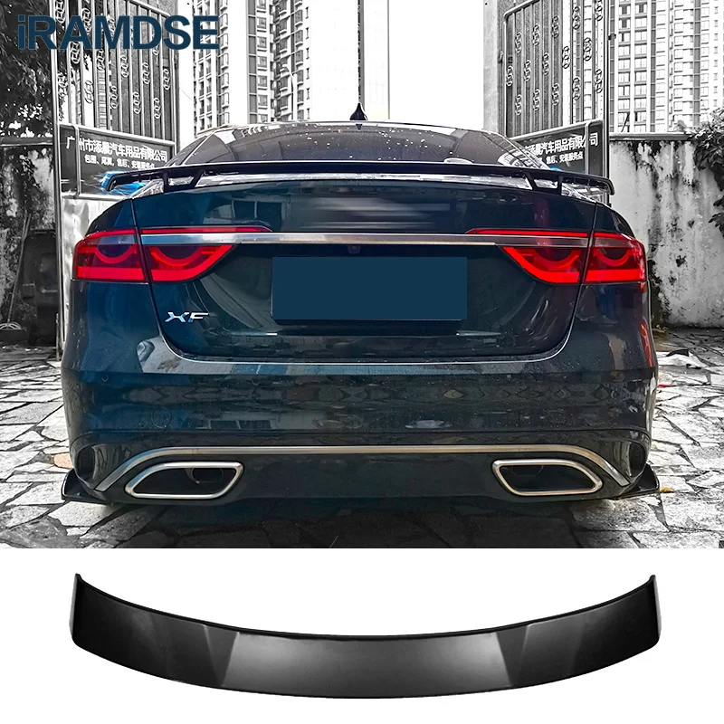 Spoiler-for-Jaguar-XF-Rear-Wing-2016-to-2021-Gloss-Black-Tail-Fin ...