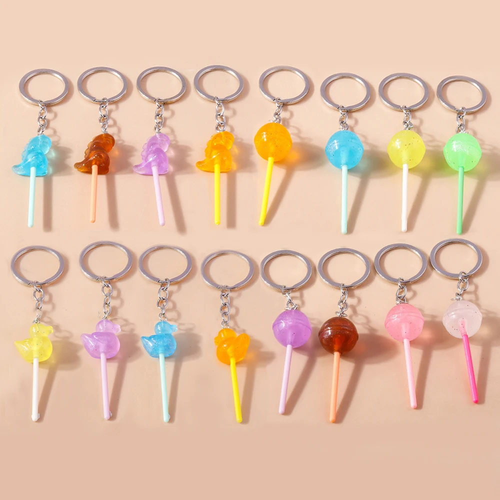 Aihua-40-Colors-Sweet-Candy-Lollipop-Keychain-Imitation-Food-Sugar ...