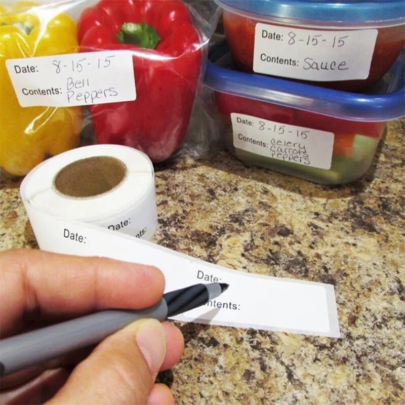 1-Roll-Of-Date-Labels-Stickers-For-Food-Storage-Labels-Date-Content ...