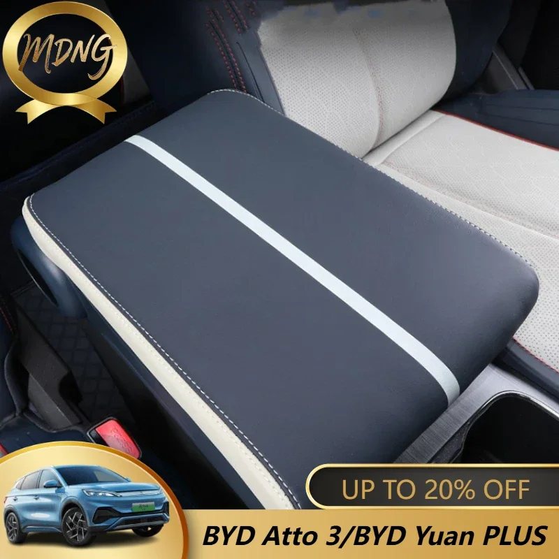 For BYD ATTO 3 2022 YUAN PLUS Center Console Armrest Box Cover Anti ...