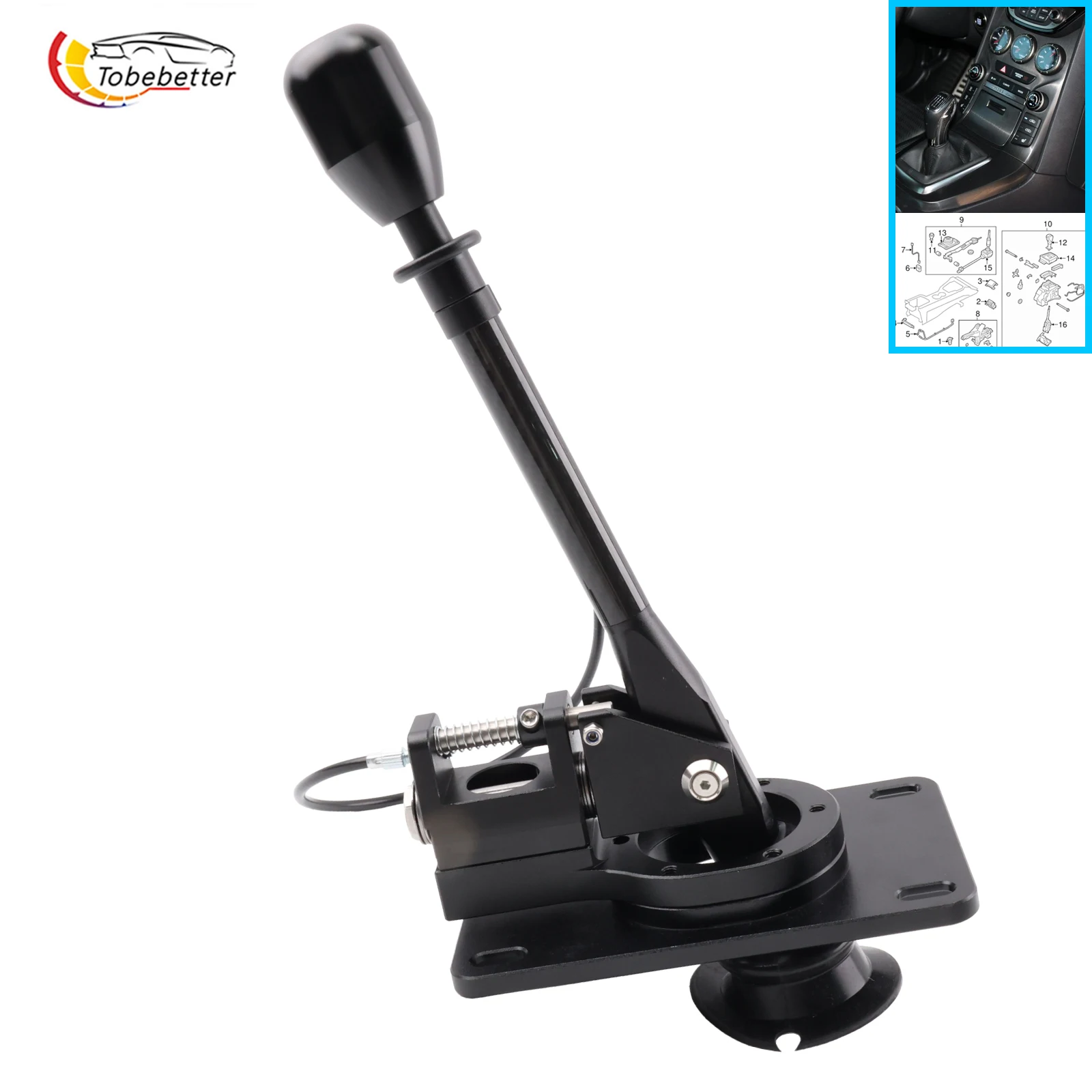 Billet Aluminum Short Shifter Box For Hyundai Genesis Coupe Lockout H ...