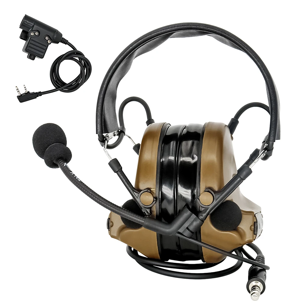 Hearangel Tactical Headset COMTAC II,Shooting Headset Sound Pickup ...