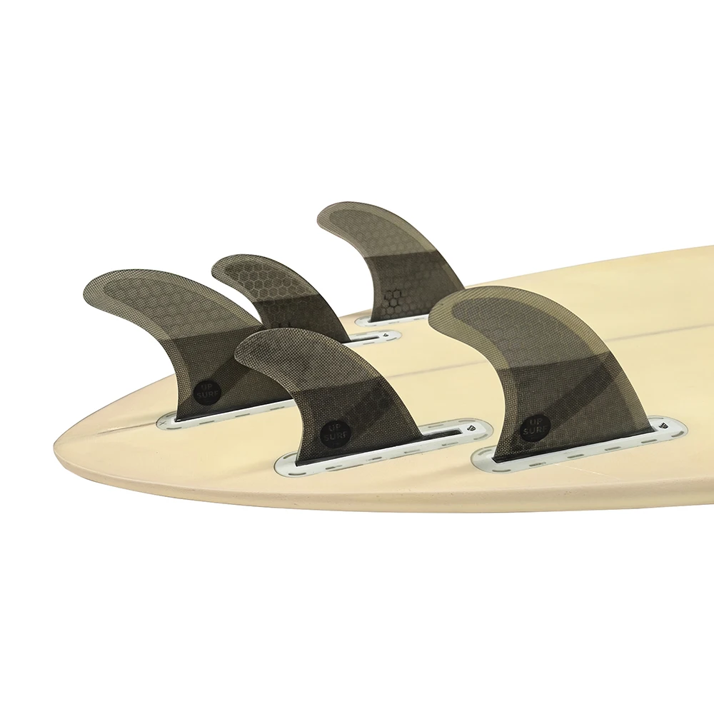 UPSURF FUTURE Surfboard Fin Tri-quad fin set for surfboard, single ...