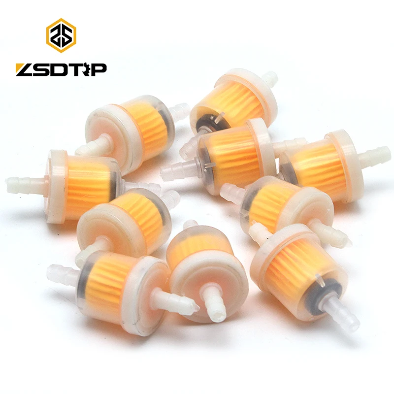 ZSDTRP 10pcs 6mm Motorcycle Gas Fuel Filters Oil Filters Accessories ...