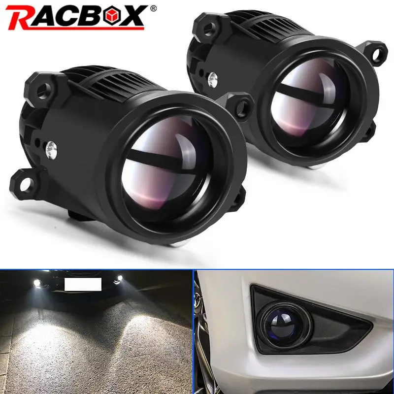 2-inch-BI-LED-Fog-Light-Projector-Lens-Hi-Lo-beam-Car-fog-lamp-For ...