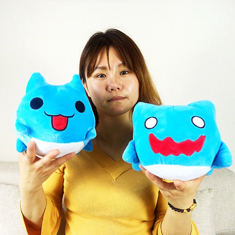 Anime Bugcat Capoo Plush Doll Blue Cat Stuffed Capoo Model Toy 25cm ...