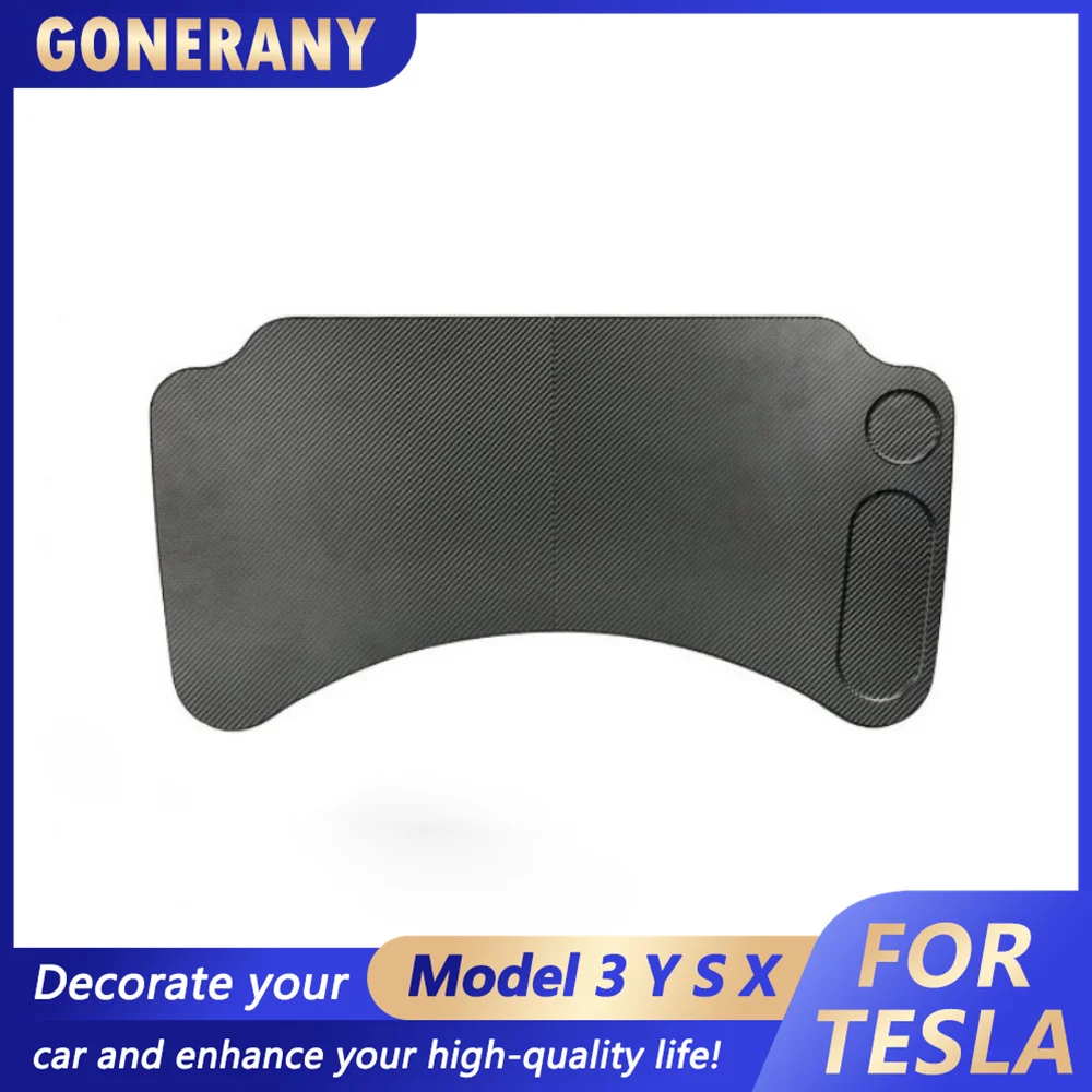 For-Tesla-Model-3-Y-Food-Tray-Desk-Laptop-Foldable-Car-Tray-Table ...