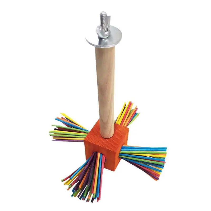 Parrot-Cage-Bite-Toys-Colorful-Sticks-Rotating-Pendant-Toys-For-Cage ...